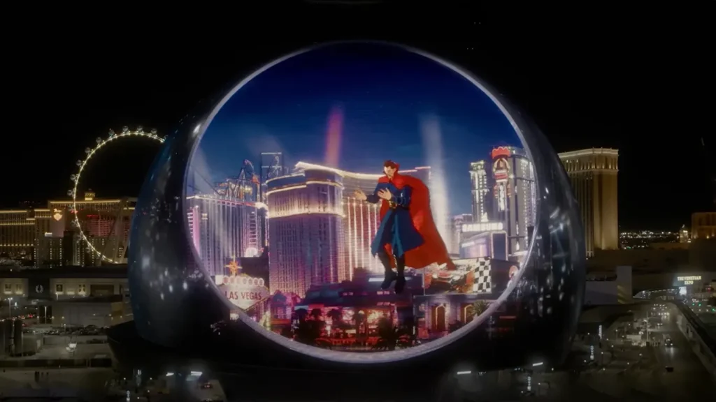 Samsung Transforms Las Vegas Sphere into a Portal to New Possibilities