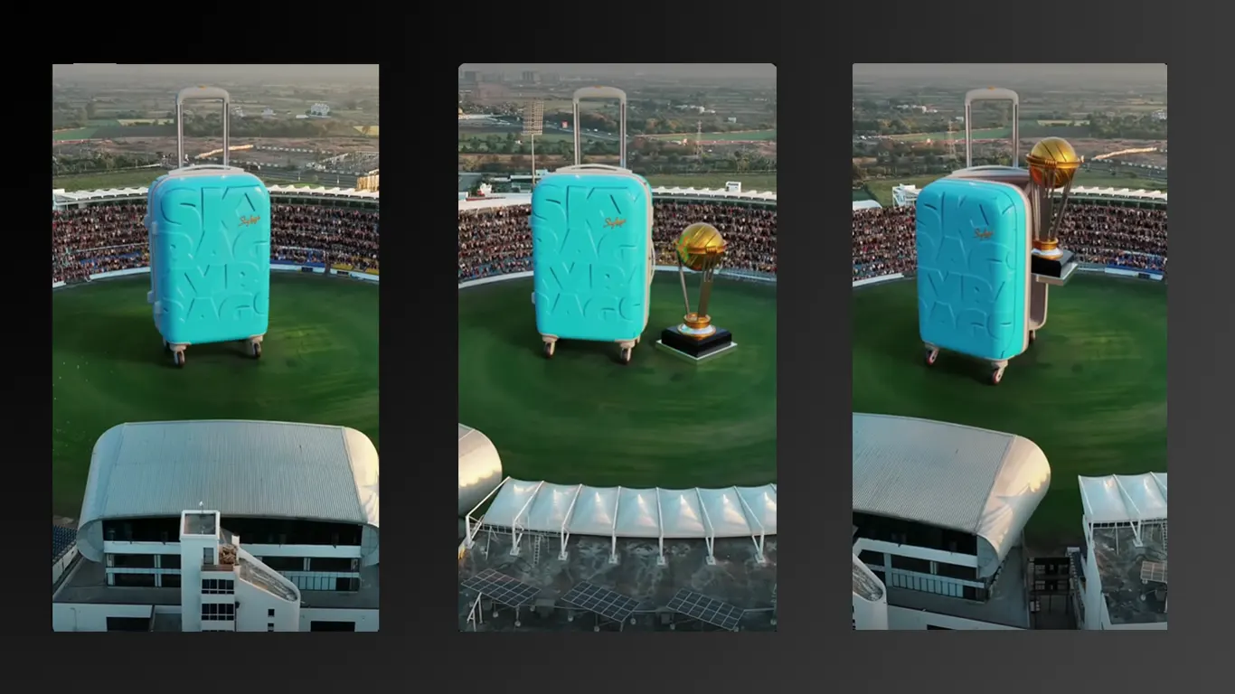 Skybags Soars High with Giant Suitcase CGI Ad
