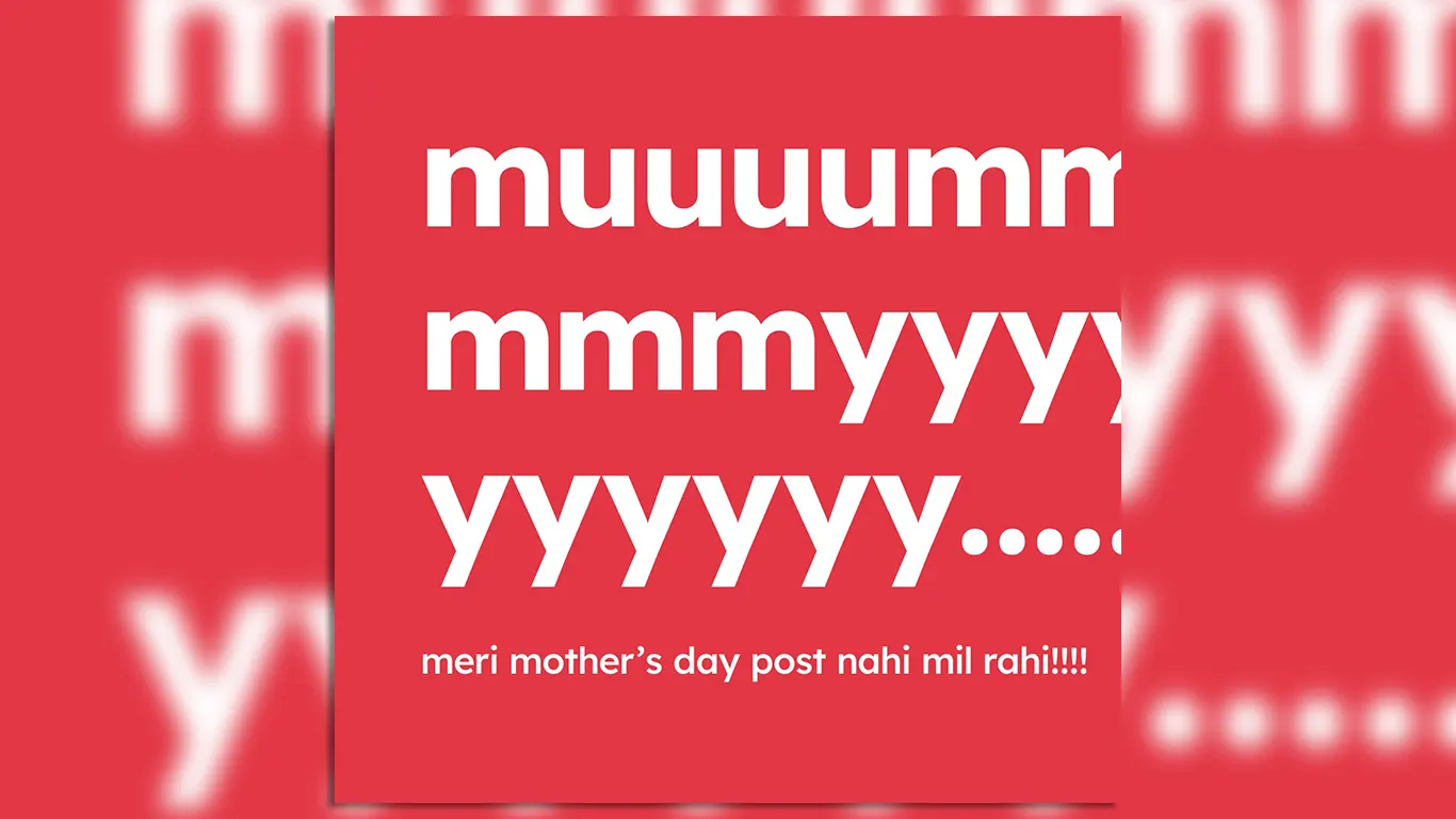 Zomato Tweets the Struggle to Find the Perfect Mom's Day Post