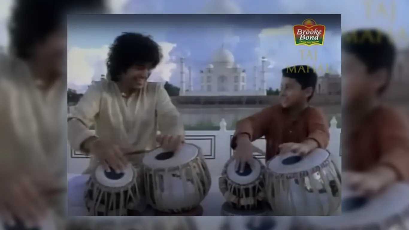 Wah Taj Ad: Ustad Zakir Hussain and Taj Mahal Tea
