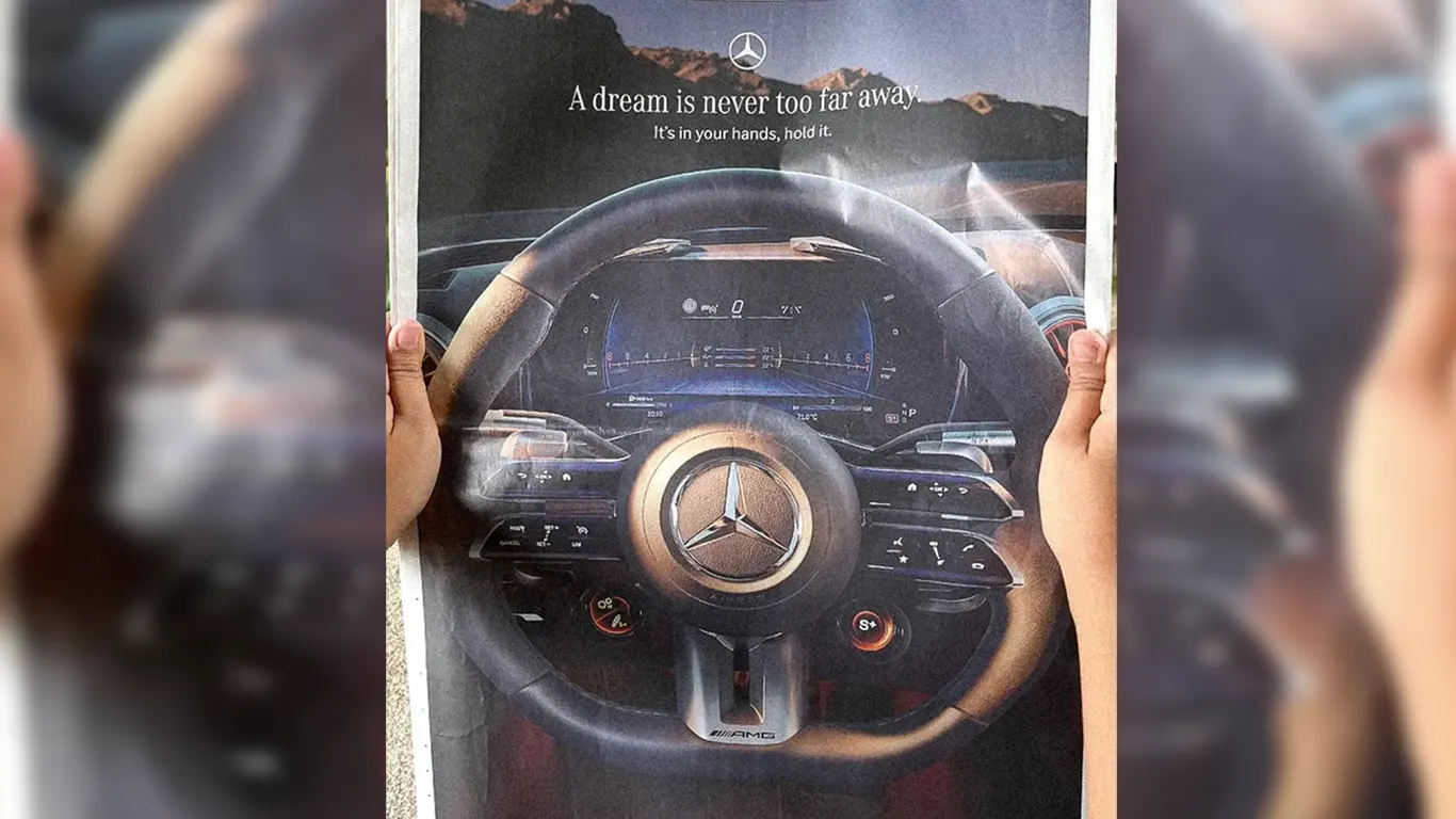 A dream is never too far away: Mercedes Print Ad | Ad Library